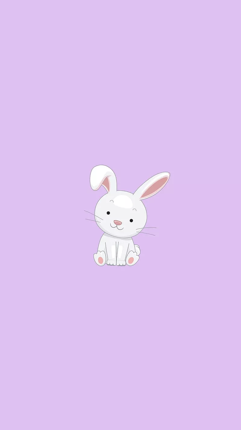 Cute Purple Bunny Wallpapers - Wallpaper Cave