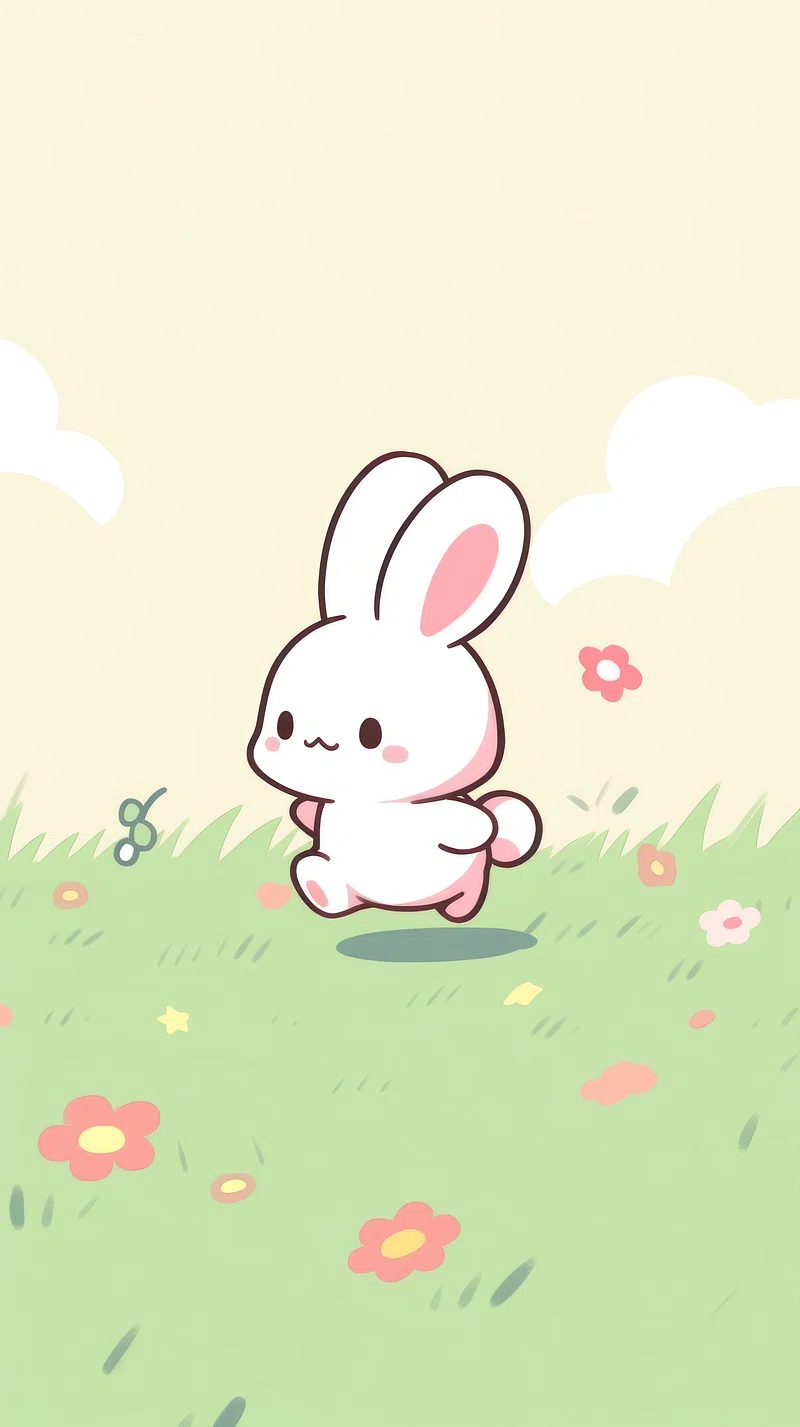 Cute Purple Bunny Wallpapers - Wallpaper Cave