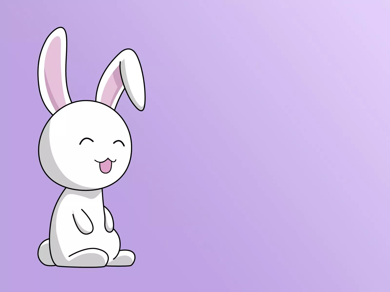 Cute Purple Bunny Wallpapers - Wallpaper Cave
