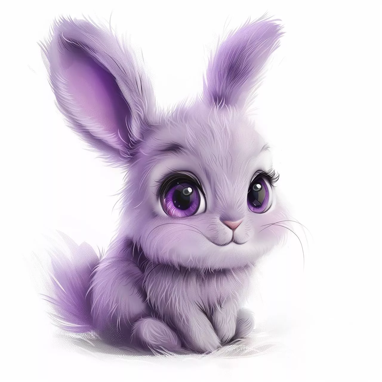 Cute Purple Bunny Wallpapers - Wallpaper Cave