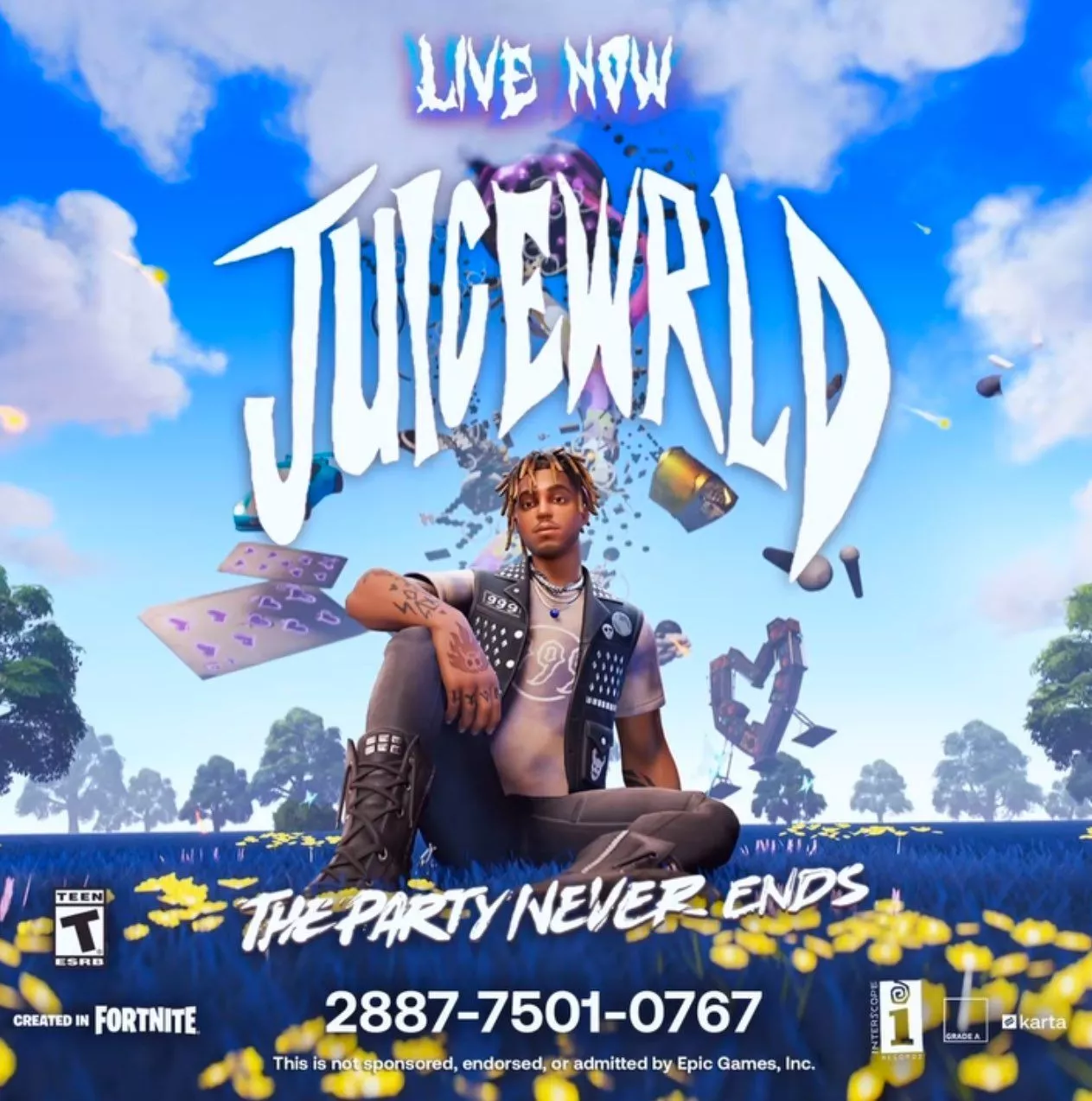 Juice WRLD Fortnite Wallpapers - Wallpaper Cave