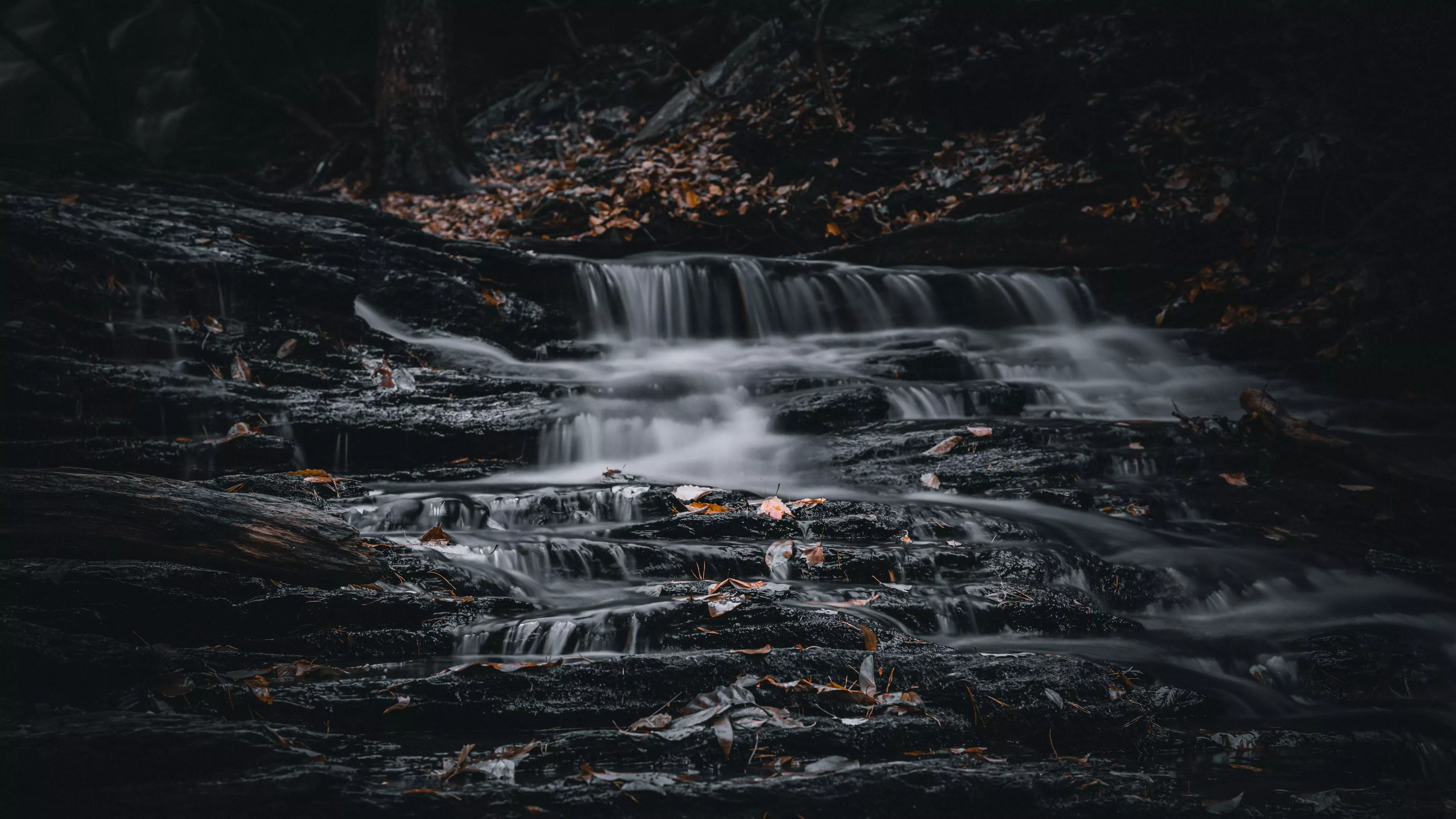 Dark Waterfall Wallpapers - Wallpaper Cave