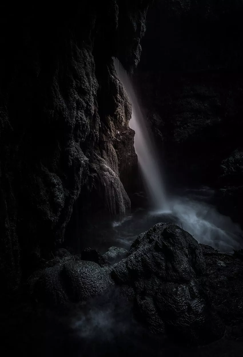 Dark Waterfall Wallpapers - Wallpaper Cave