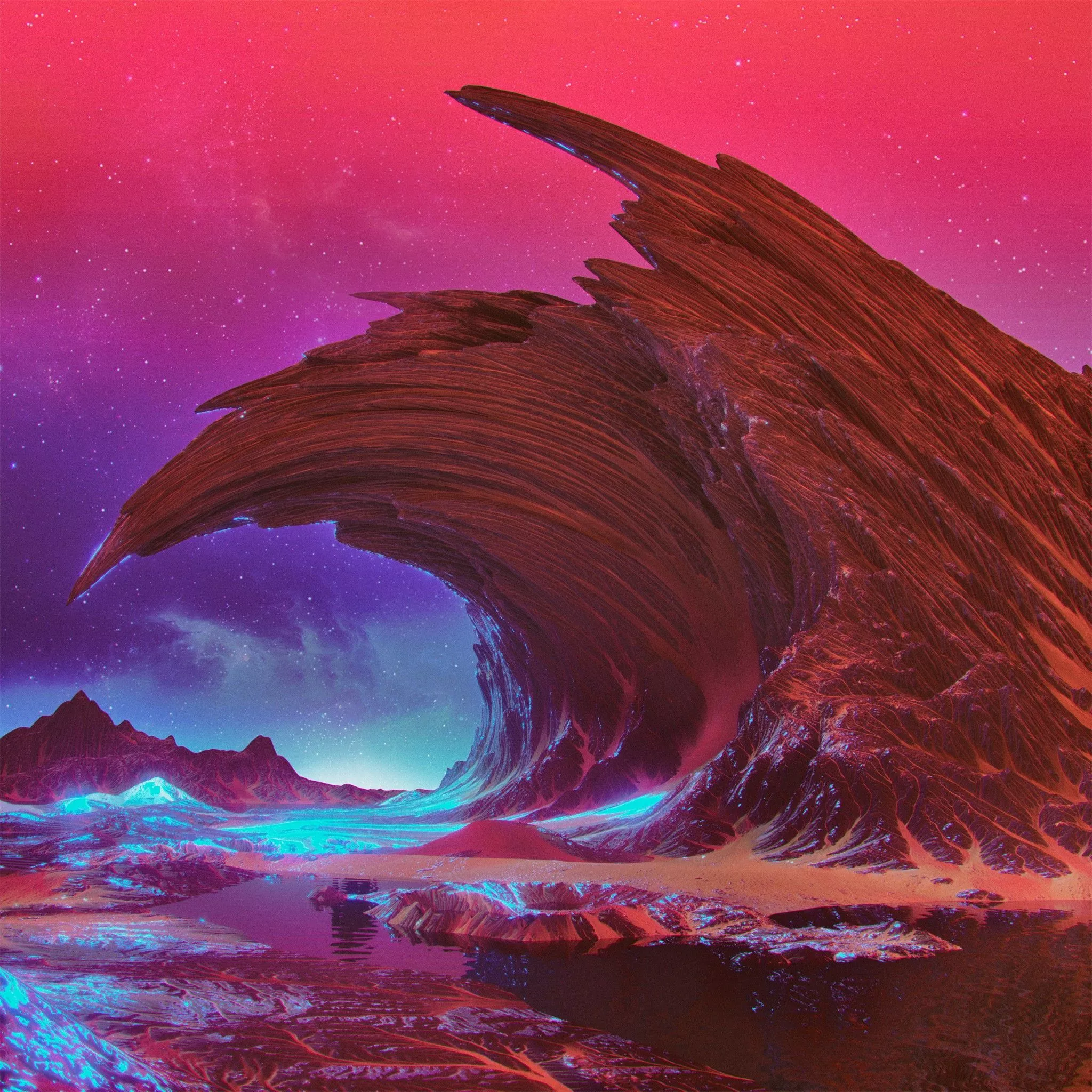 Neon Ocean Wallpapers - Wallpaper Cave