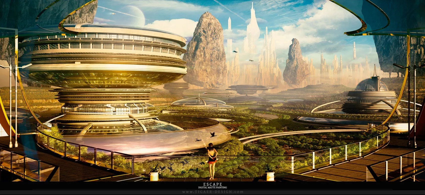 Futuristic Scenery Wallpapers - Wallpaper Cave