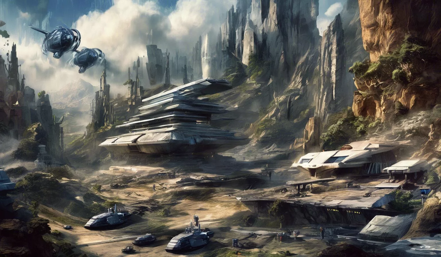 Futuristic Scenery Wallpapers - Wallpaper Cave