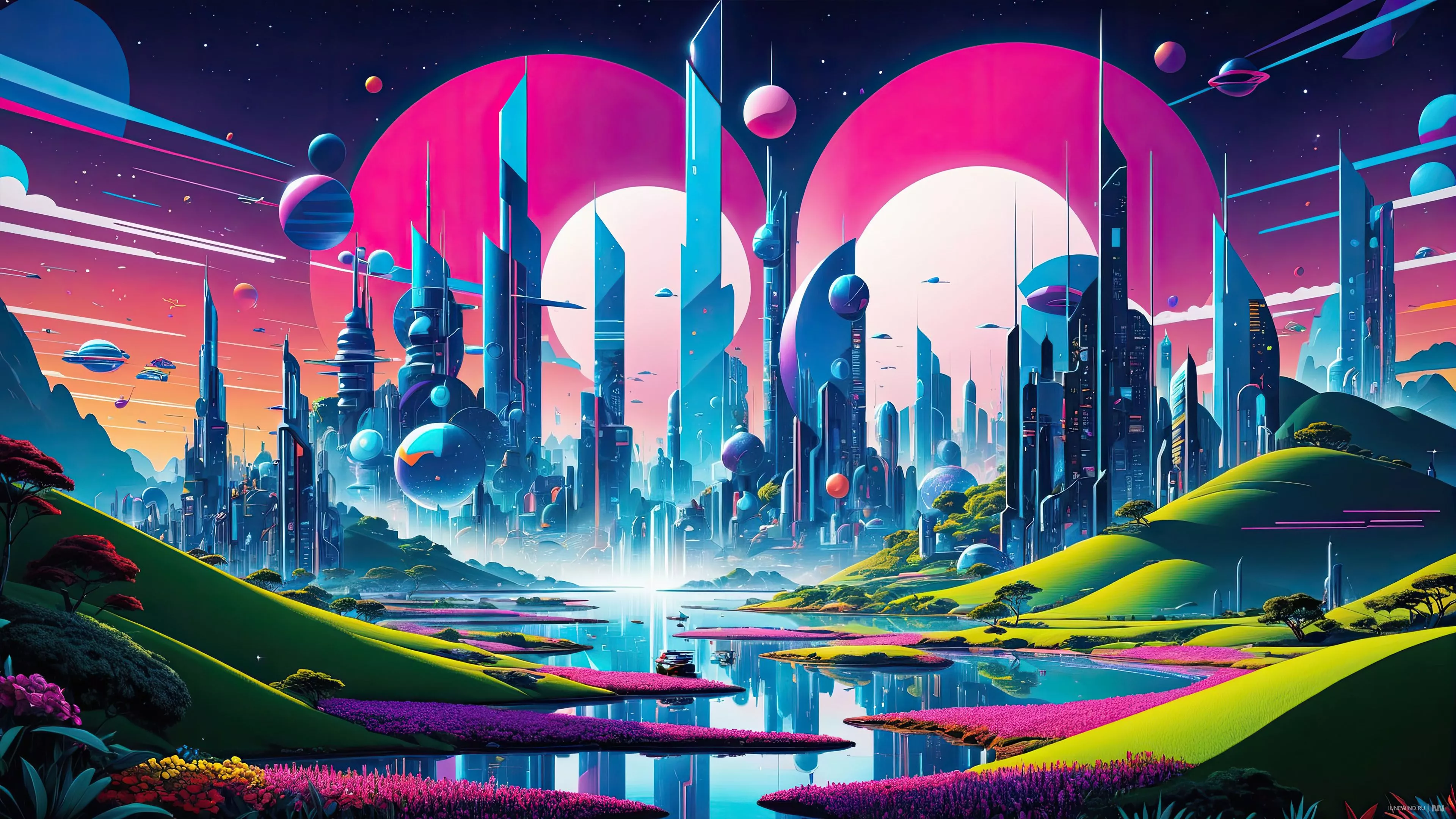 Futuristic Scenery Wallpapers - Wallpaper Cave