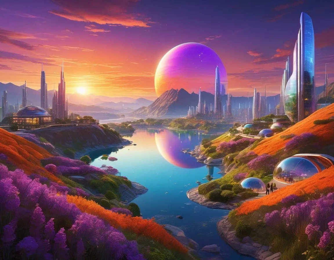 Futuristic Scenery Wallpapers - Wallpaper Cave