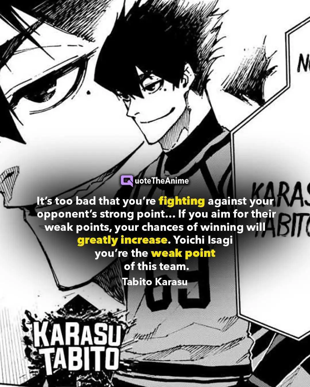 Blue Lock Quotes Wallpapers - Wallpaper Cave