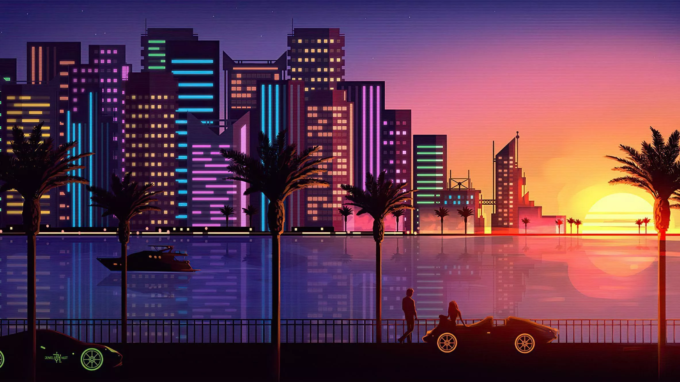 80s Miami Wallpapers - Wallpaper Cave