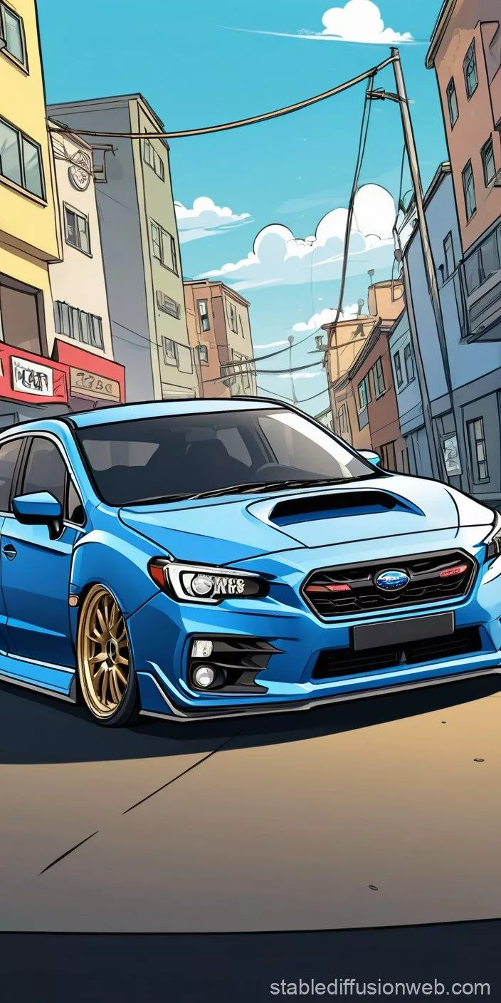 Cartoon Subaru WRX iPhone Wallpapers - Wallpaper Cave