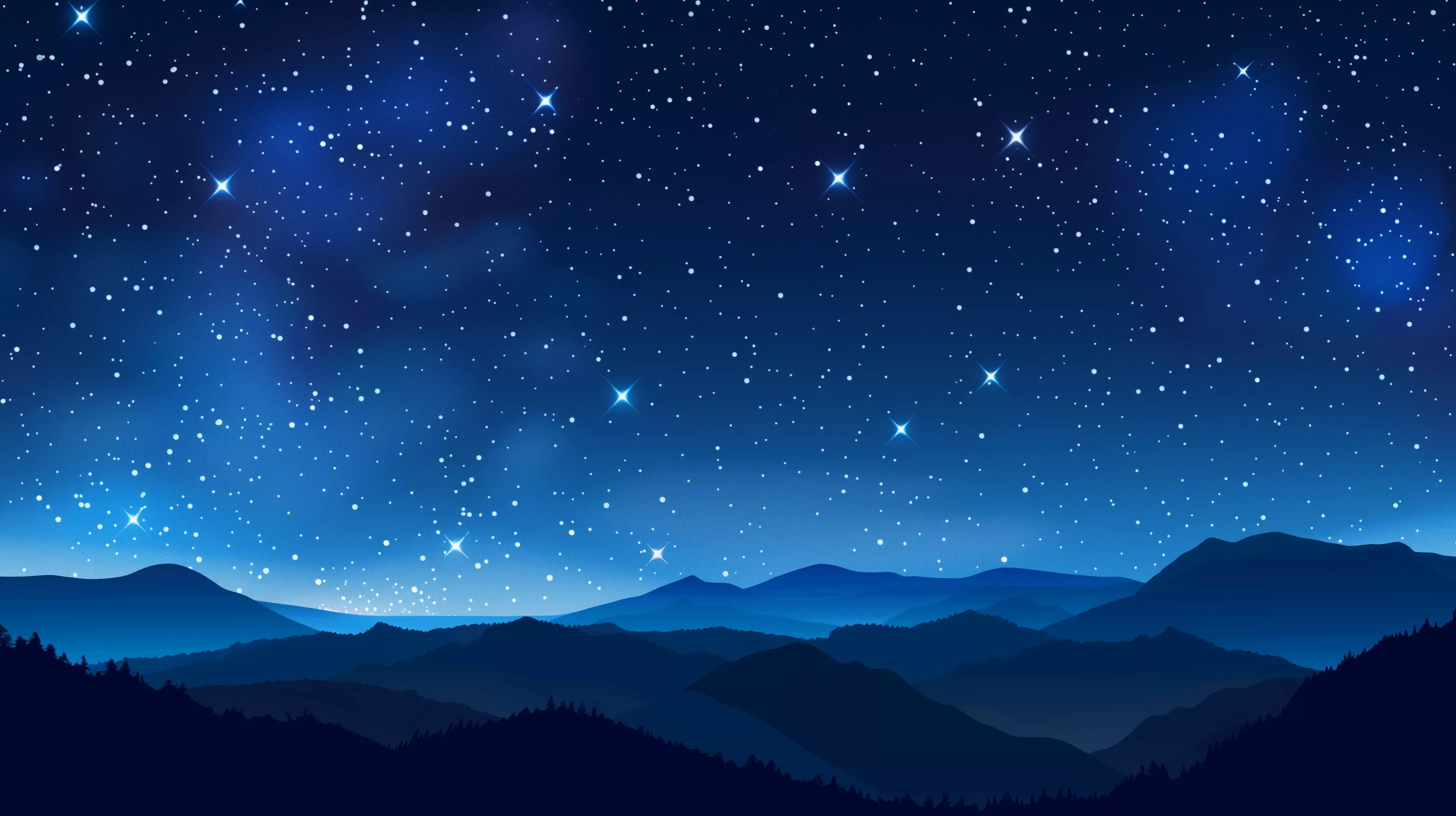 Night Sky Desktop Wallpapers - Wallpaper Cave