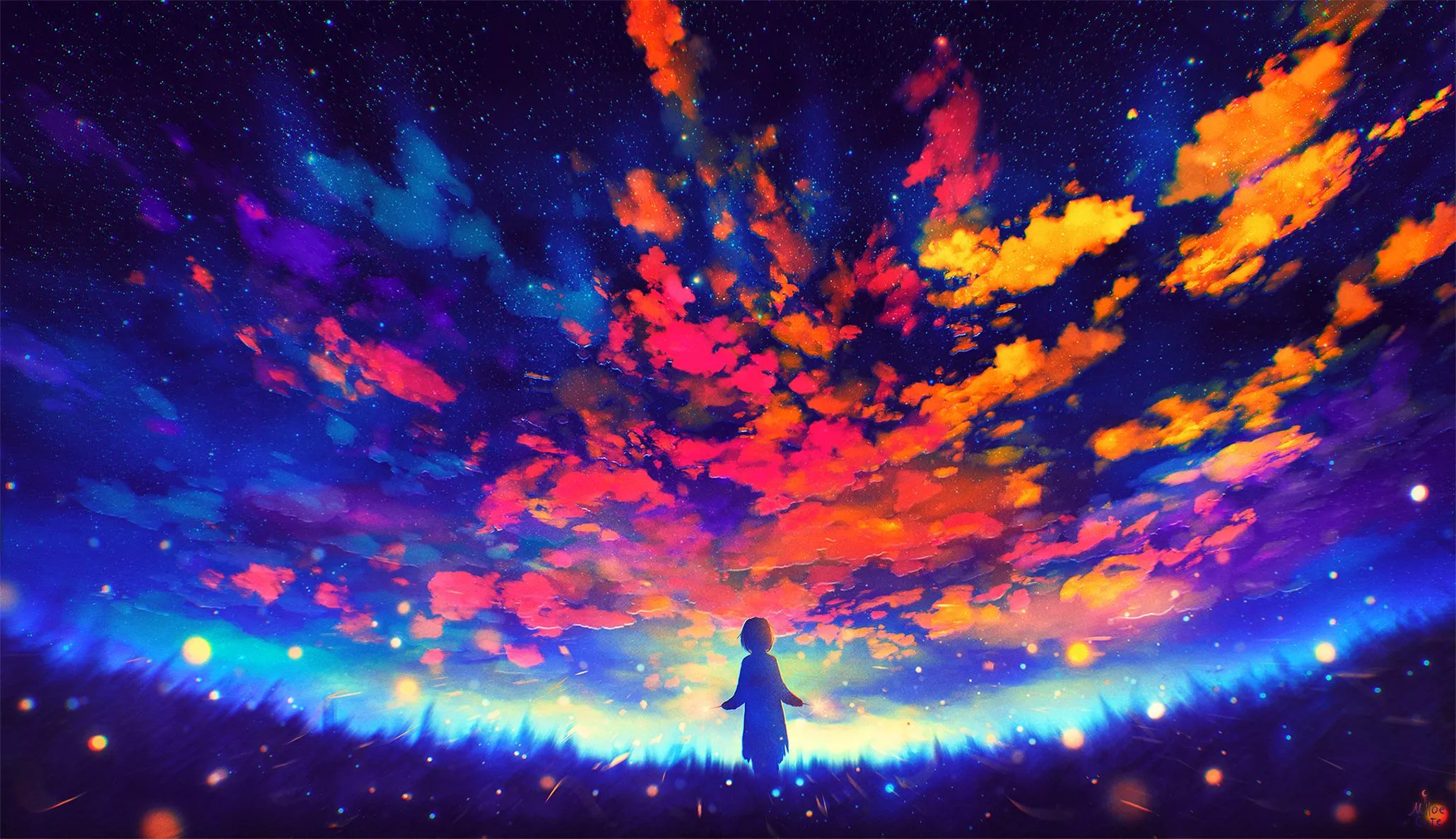 Colorful Desktop Anime Wallpapers - Wallpaper Cave