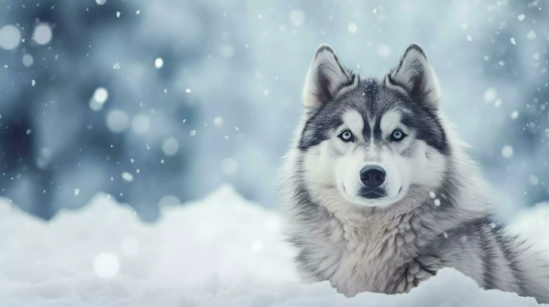Snow Husky Wallpapers - Wallpaper Cave