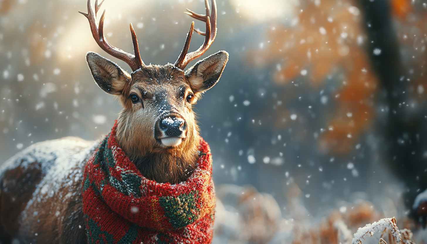 Winter Cute Animals Wallpapers - Wallpaper Cave