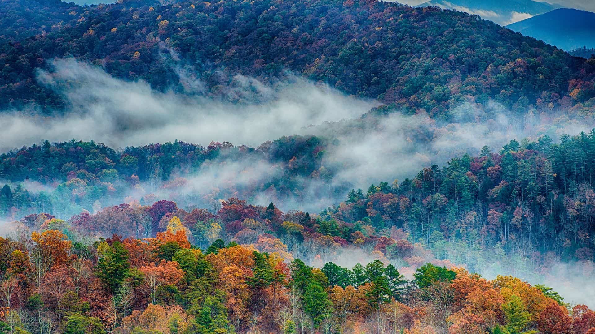 Great Smoky Mountains Autumn Wallpapers - Wallpaper Cave