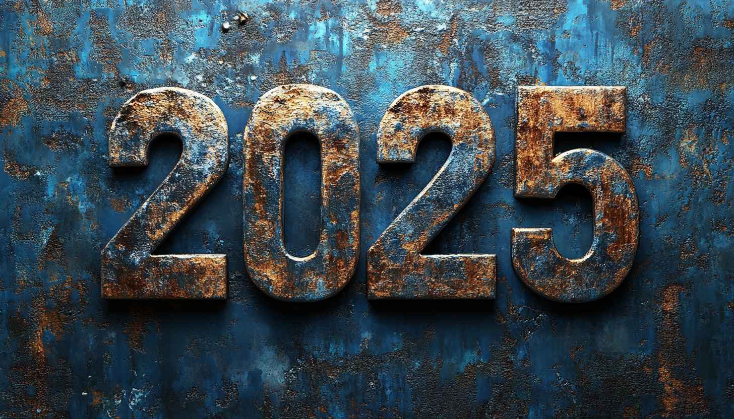 Happy New Year 2025 Dark Wallpapers - Wallpaper Cave