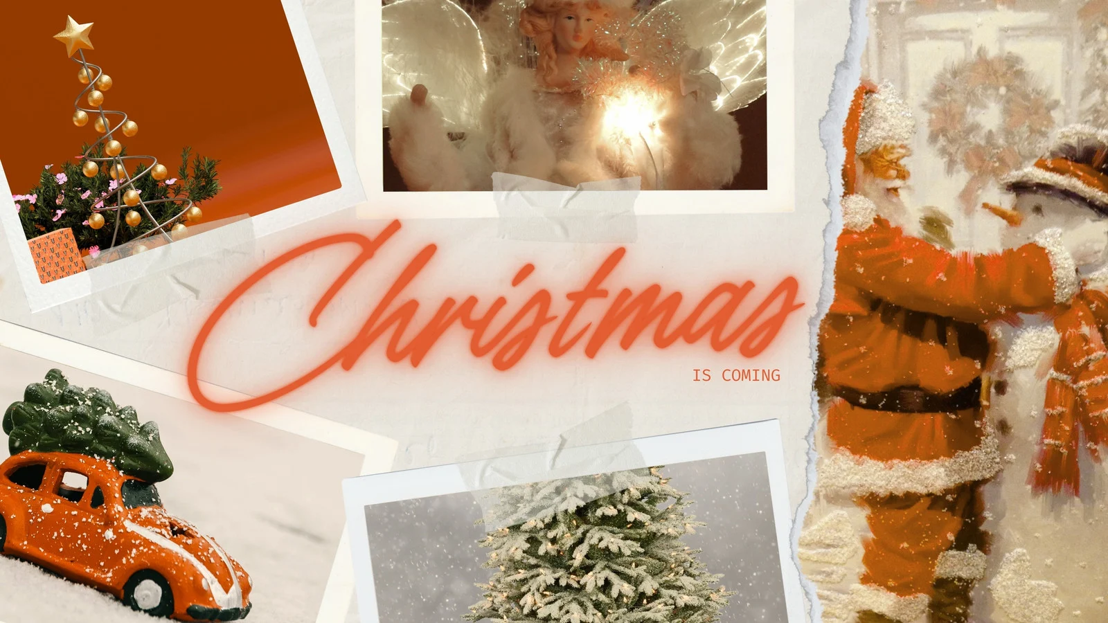 Red Christmas Collage Wallpapers - Wallpaper Cave