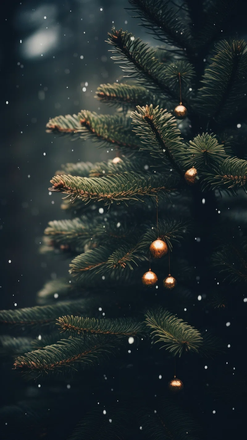 Dark Christmas Tree Wallpapers - Wallpaper Cave