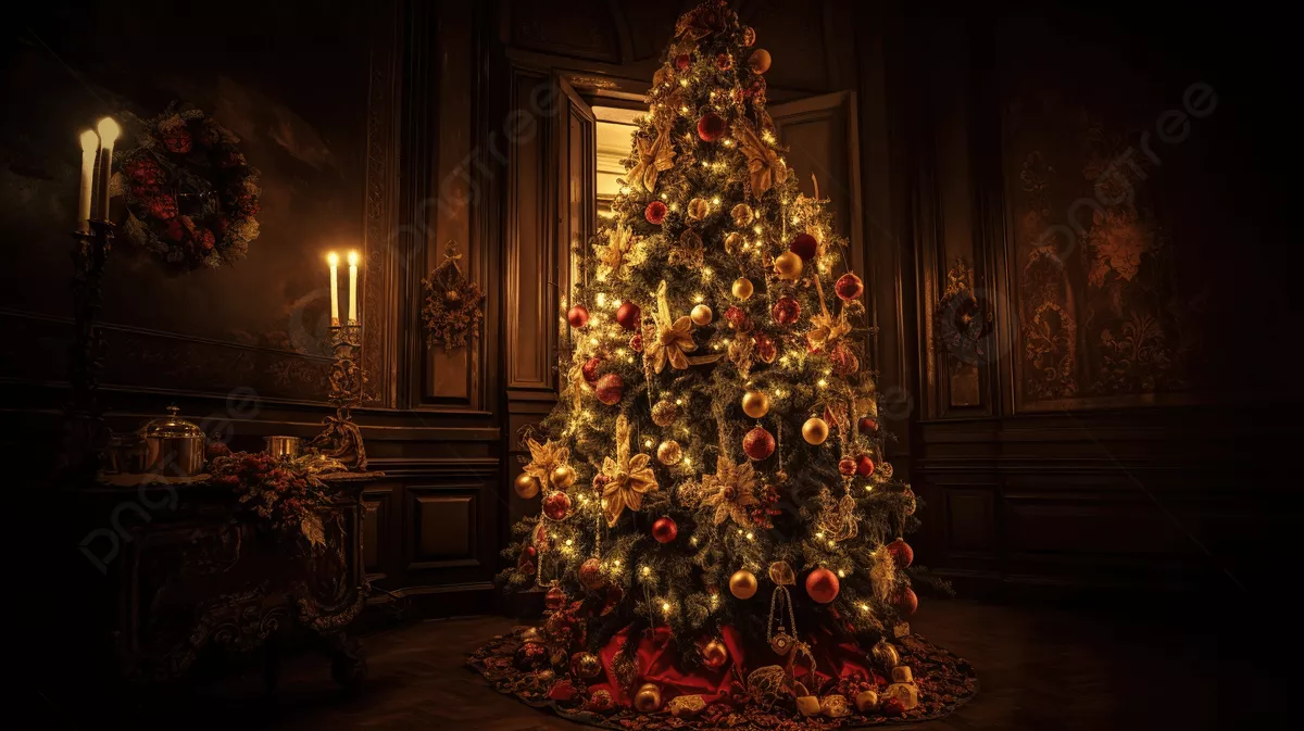 Dark Christmas Tree Wallpapers - Wallpaper Cave