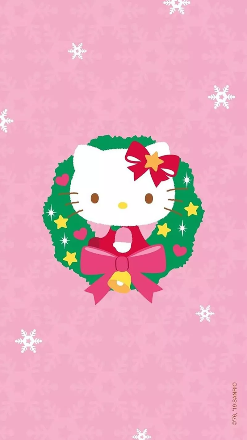 Hello Kitty Christmas Tree Wallpapers - Wallpaper Cave