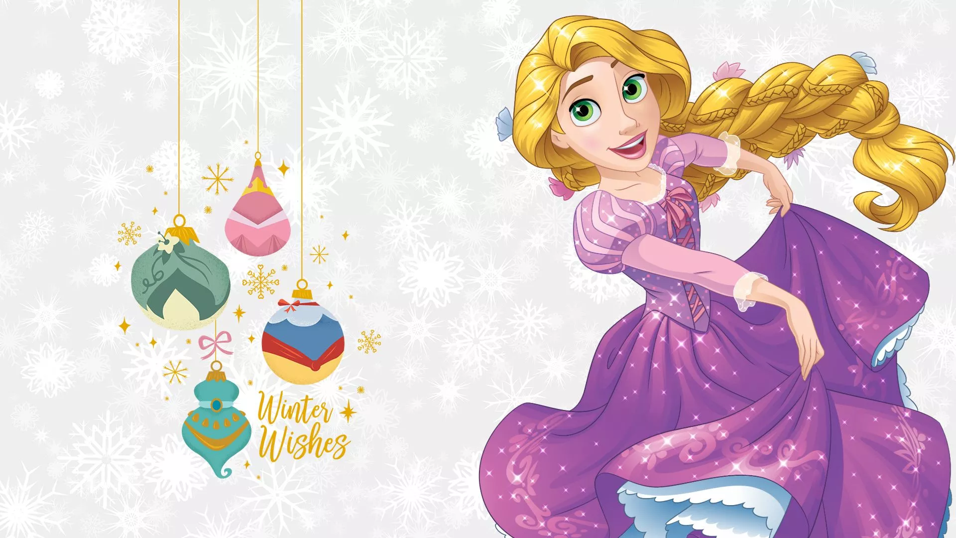Disney Christmas Princess Wallpapers - Wallpaper Cave