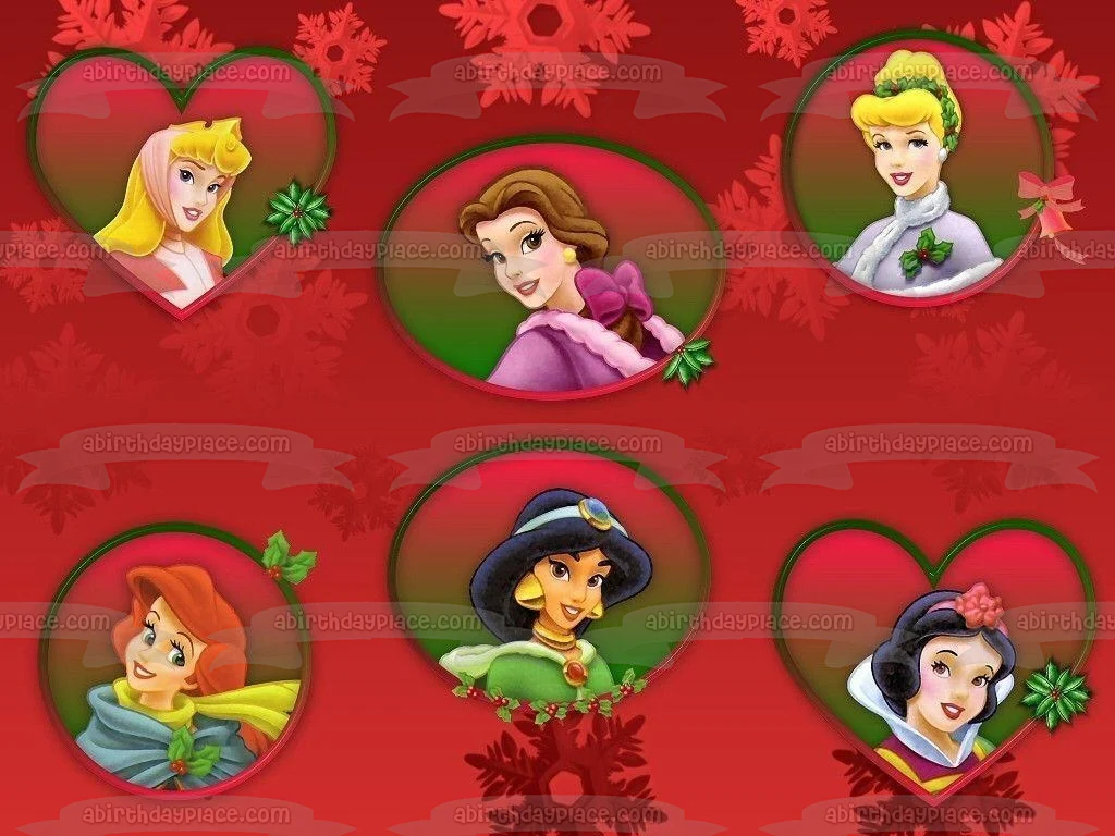 Disney Christmas Princess Wallpapers - Wallpaper Cave