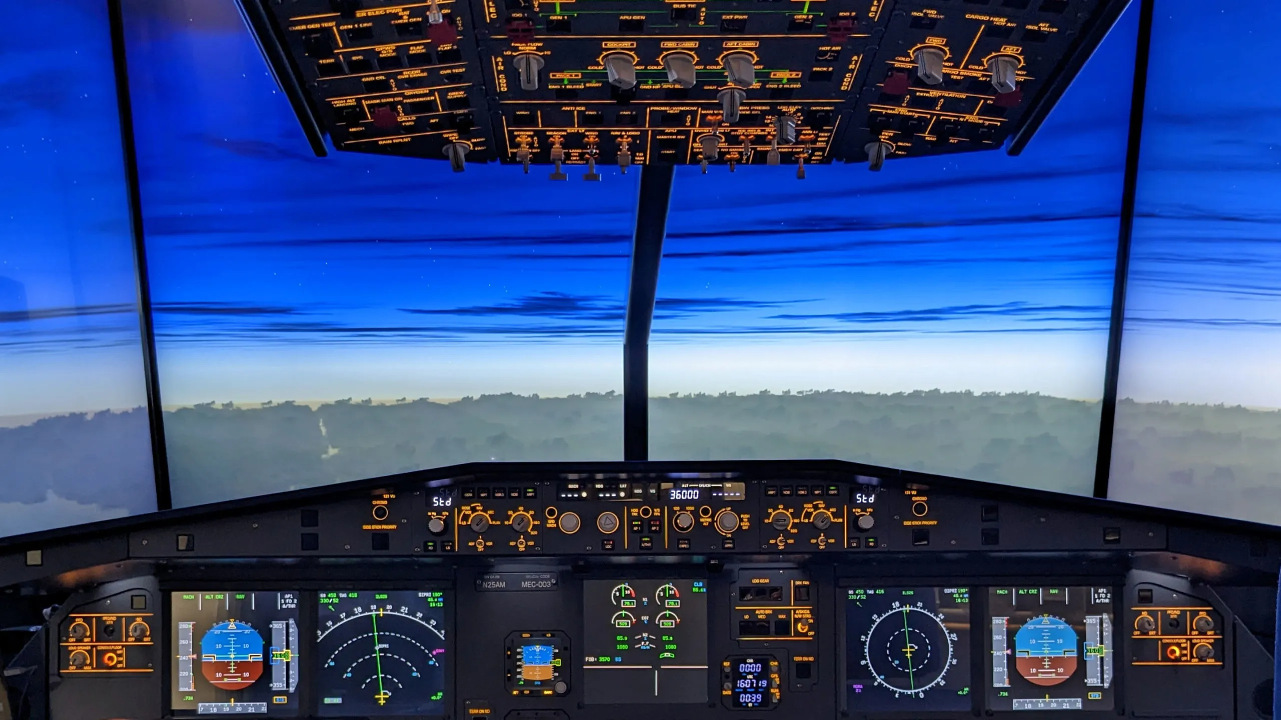 Airbus A320 Cockpit Wallpapers Wallpaper Cave