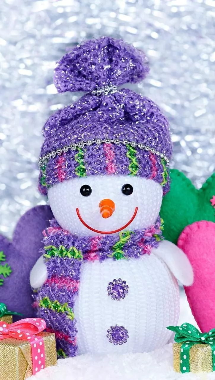 Purple Snowman Wallpapers - Wallpaper Cave