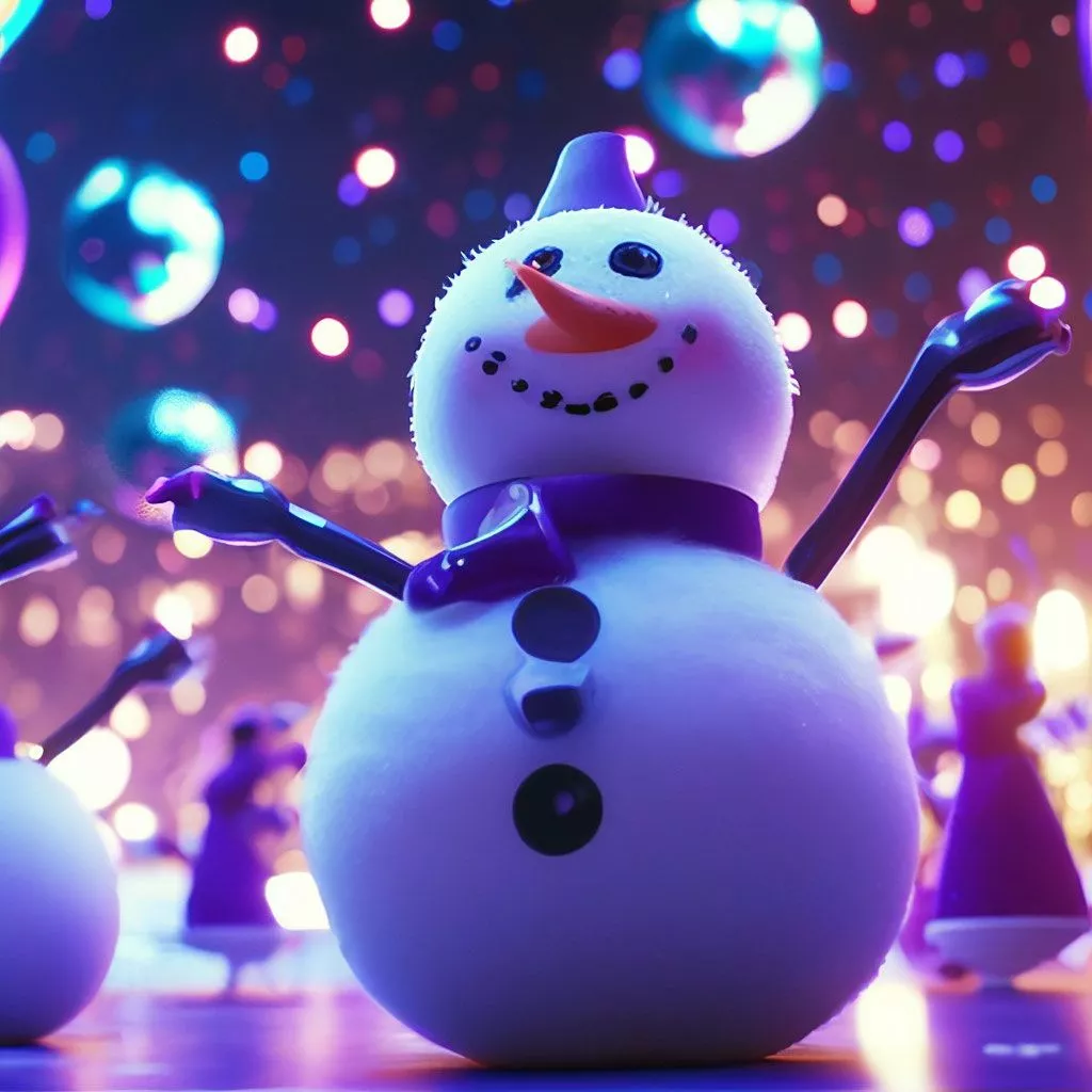 Purple Snowman Wallpapers - Wallpaper Cave