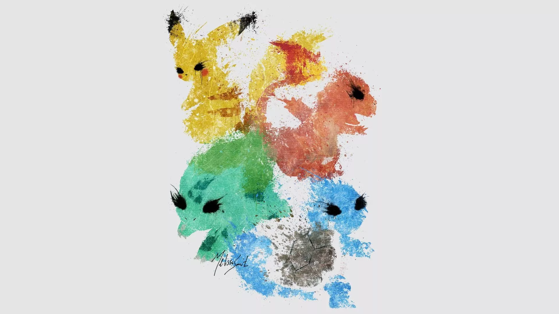 Pokémon Watercolor Wallpapers - Wallpaper Cave