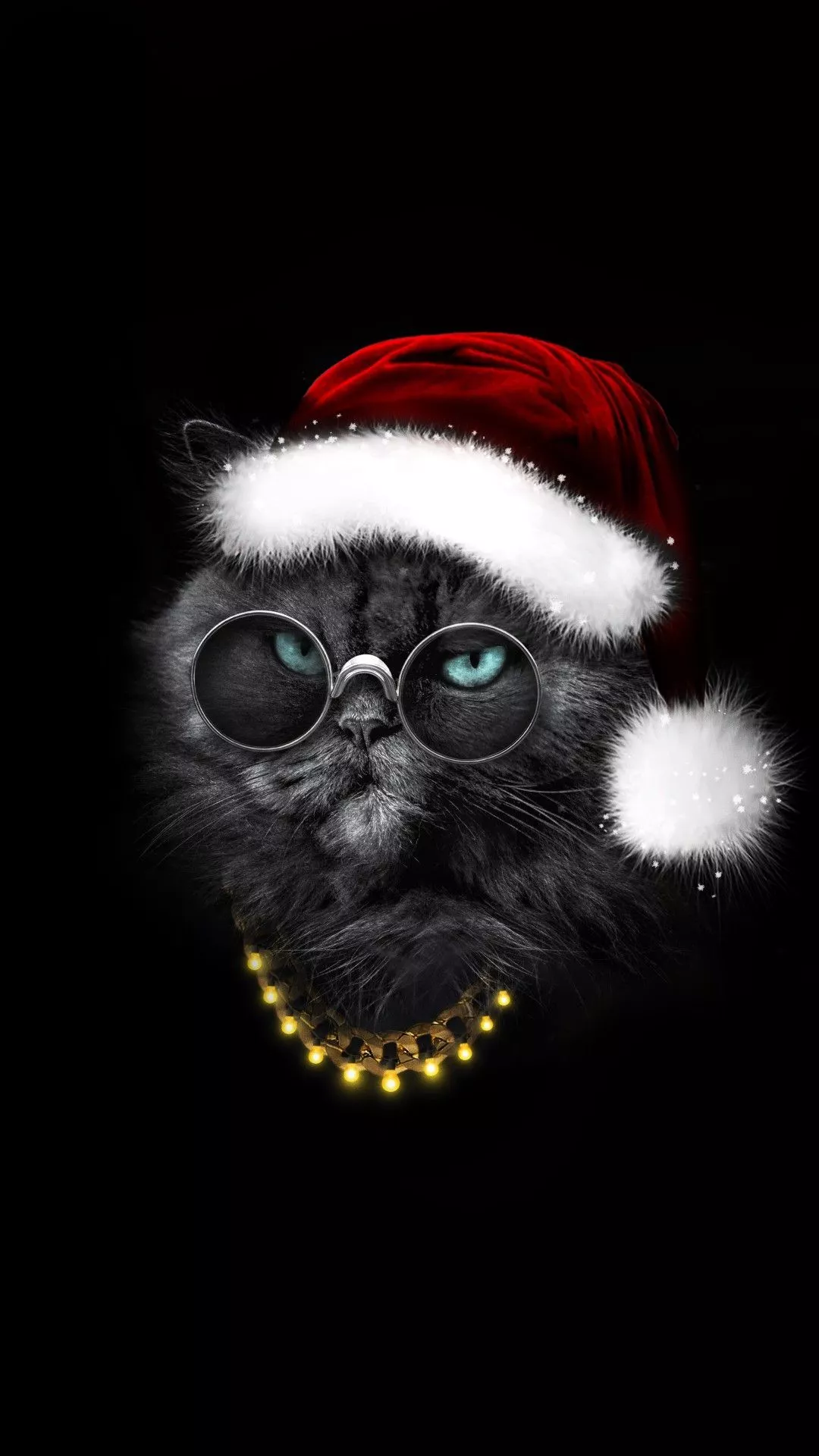 Christmas Cat iPhone Wallpapers - Wallpaper Cave