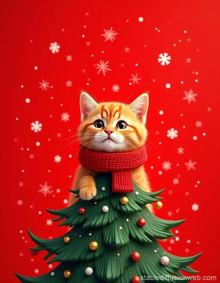 Christmas Cat iPhone Wallpapers - Wallpaper Cave