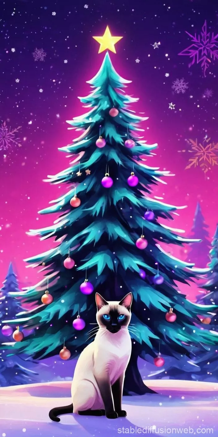 Christmas Cat iPhone Wallpapers - Wallpaper Cave