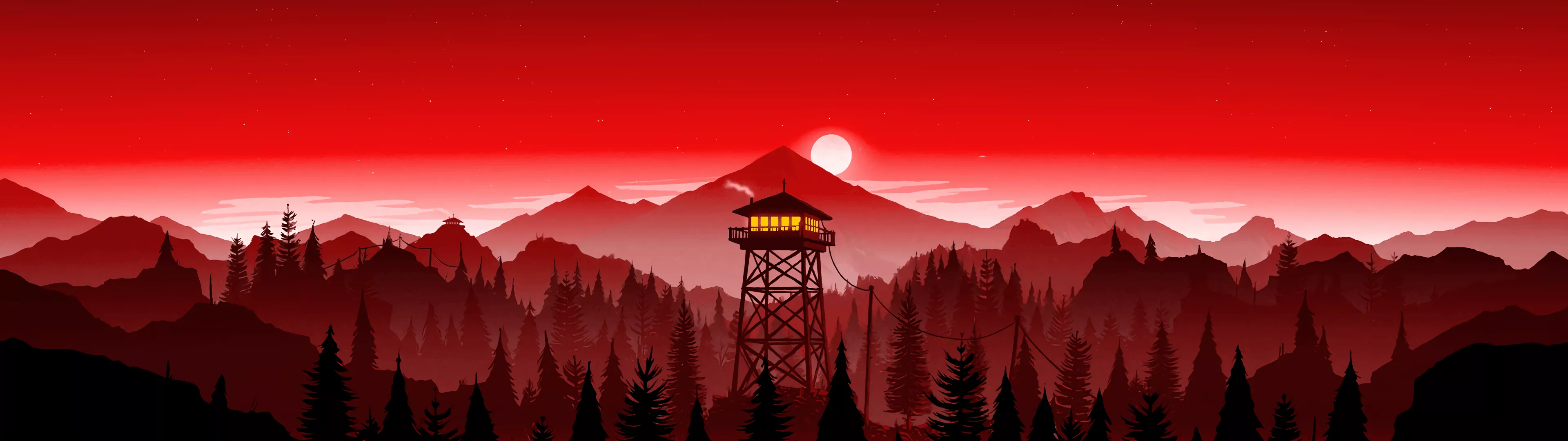 Dual Monitor Red Wallpapers - Wallpaper Cave