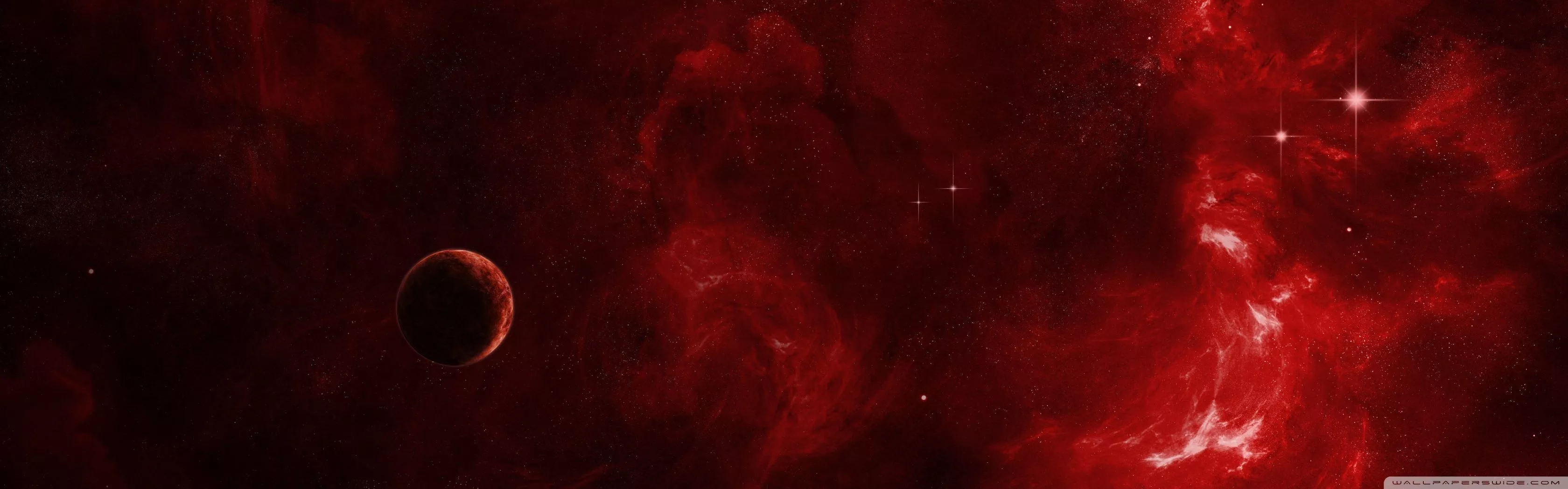 Dual Monitor Red Wallpapers - Wallpaper Cave