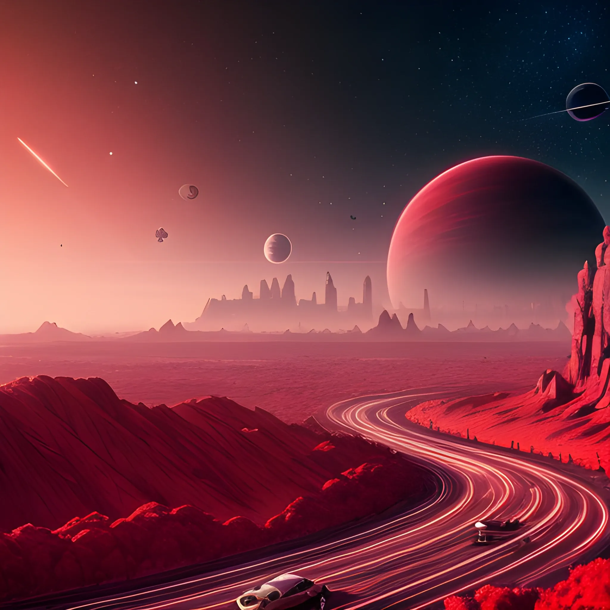 4k City Red Wallpapers - Wallpaper Cave