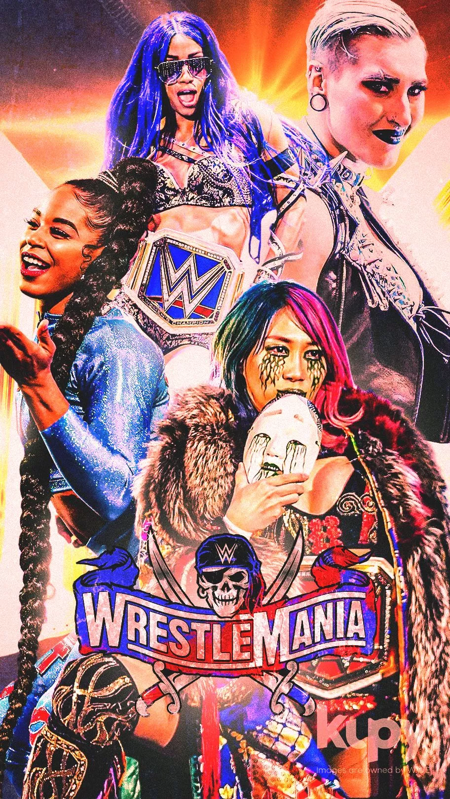 Rhea Ripley iPhone Wallpapers - Wallpaper Cave