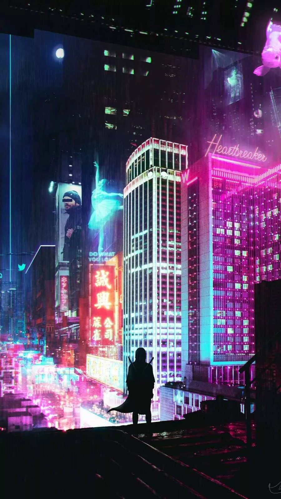 Cyberpunk City iPhone Wallpapers - Wallpaper Cave