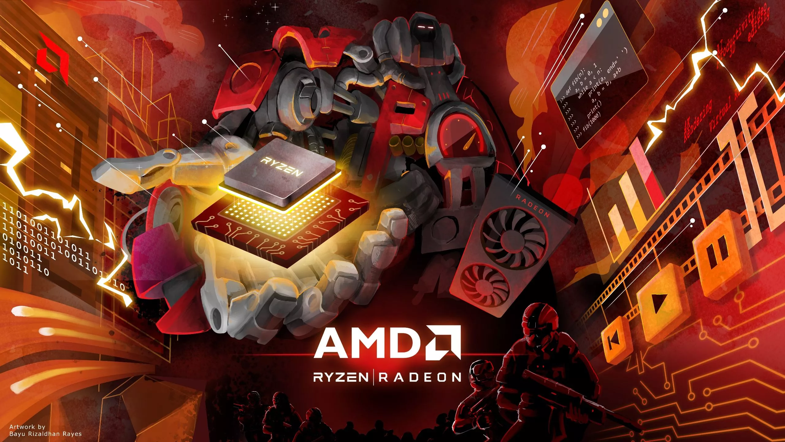 4k AMD Ryzen Wallpapers - Wallpaper Cave