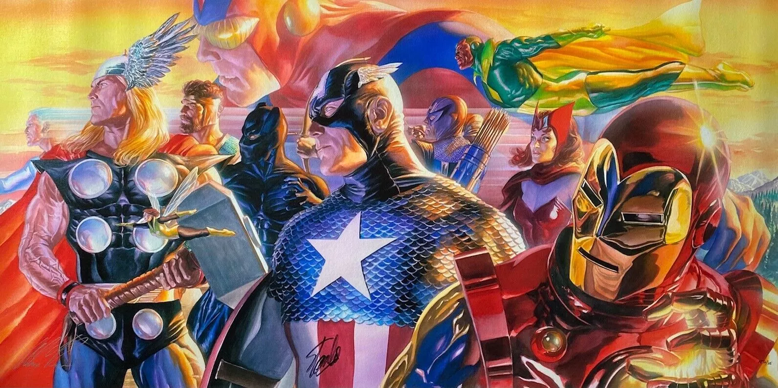 Alex Ross Marvel Wallpapers - Wallpaper Cave
