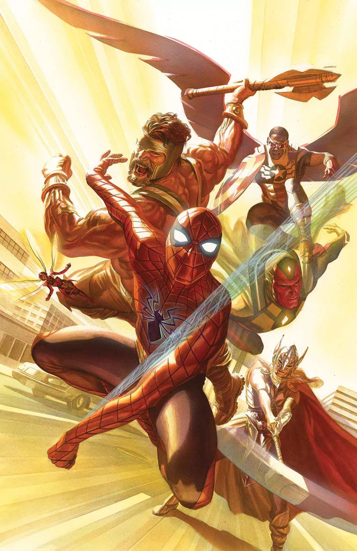 Alex Ross Marvel Wallpapers - Wallpaper Cave