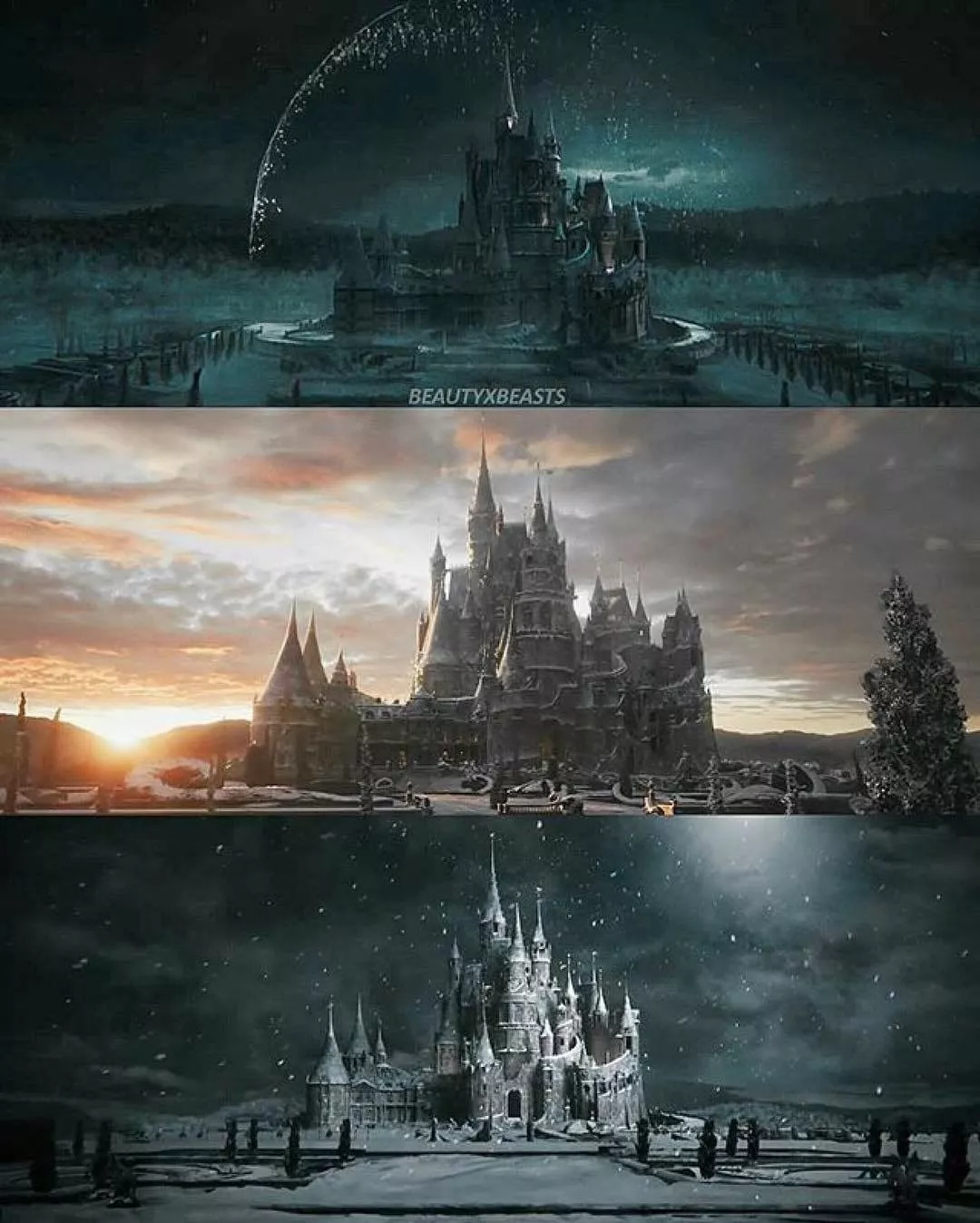 Beauty And The Beast Castle Wallpapers - Wallpaper Cave