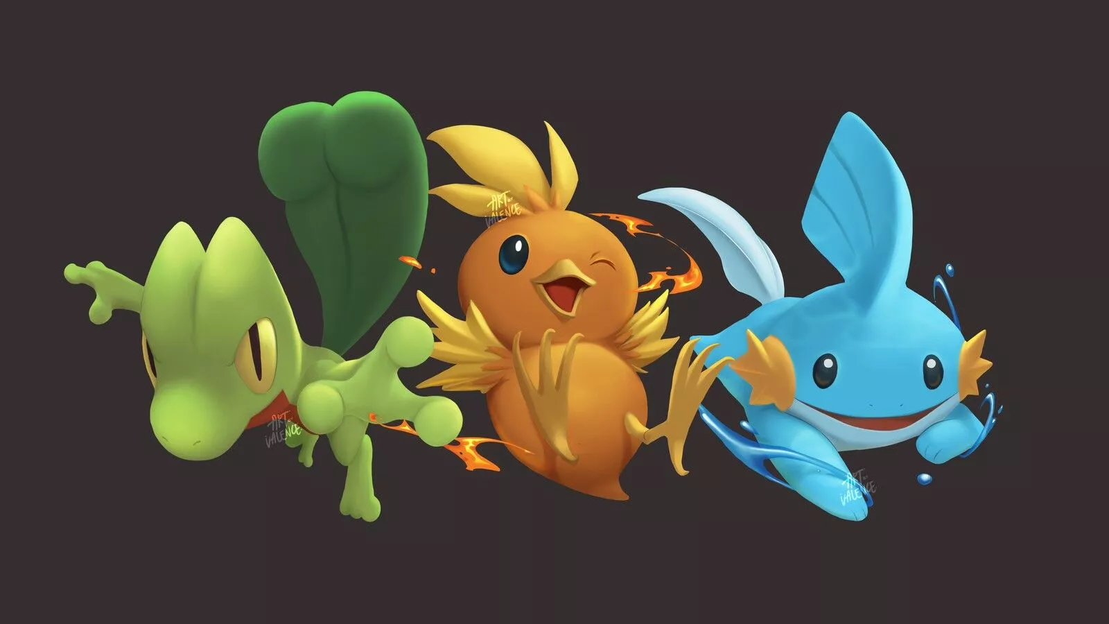 Hoenn Starters Wallpapers - Wallpaper Cave