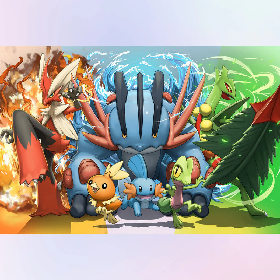 Hoenn Starters Wallpapers - Wallpaper Cave