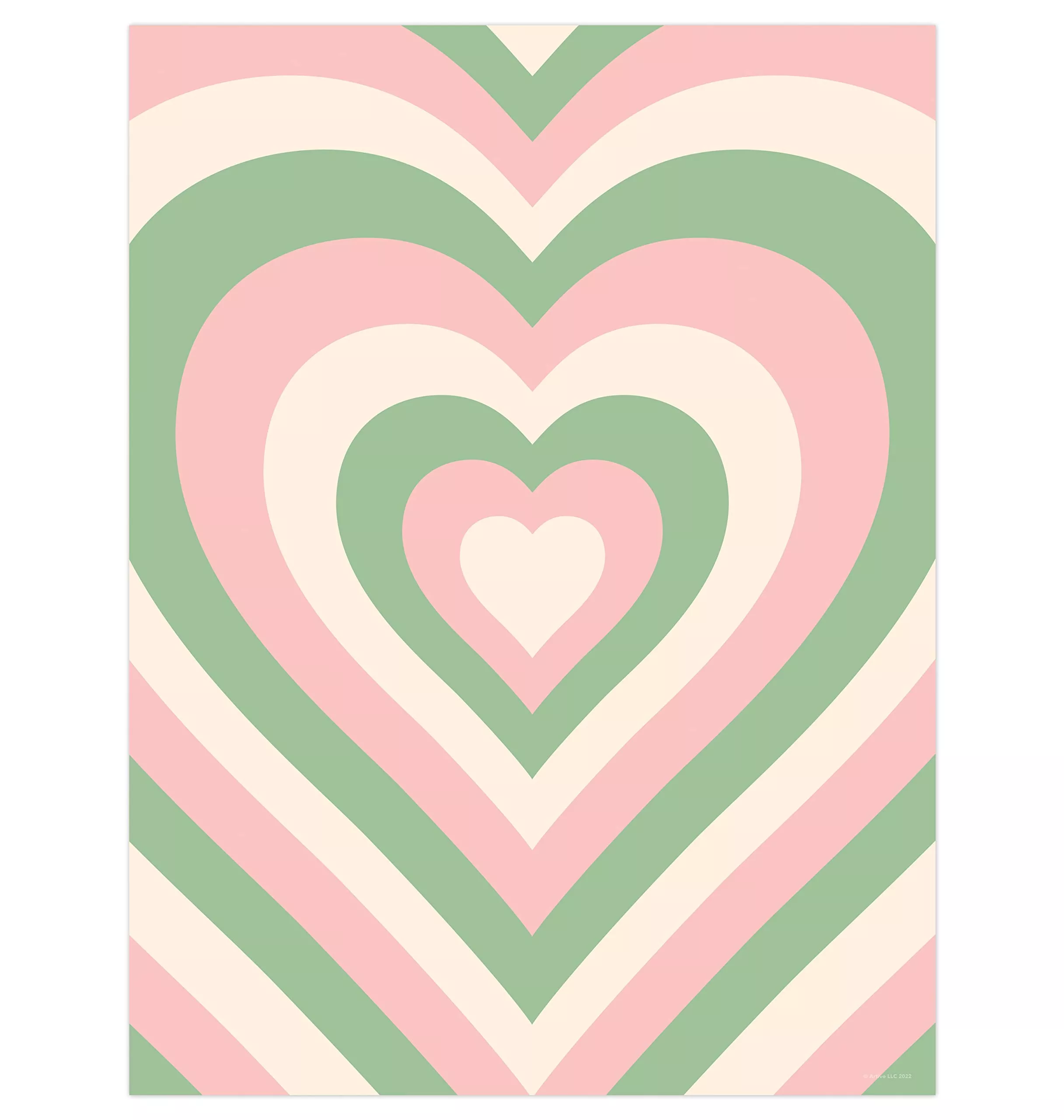 Pink And Green Heart Wallpapers - Wallpaper Cave