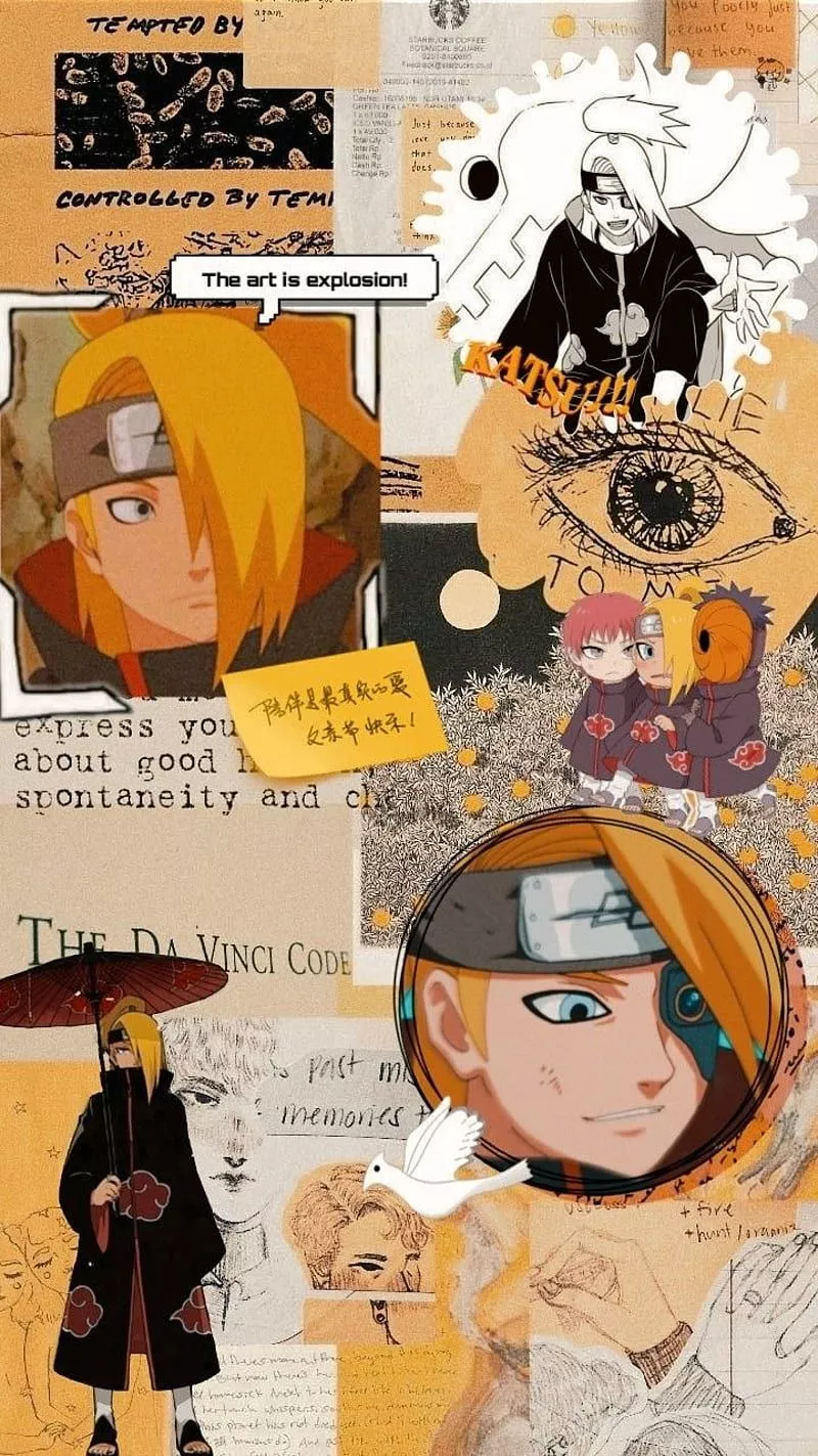 Deidara Aesthetic Wallpapers - Wallpaper Cave