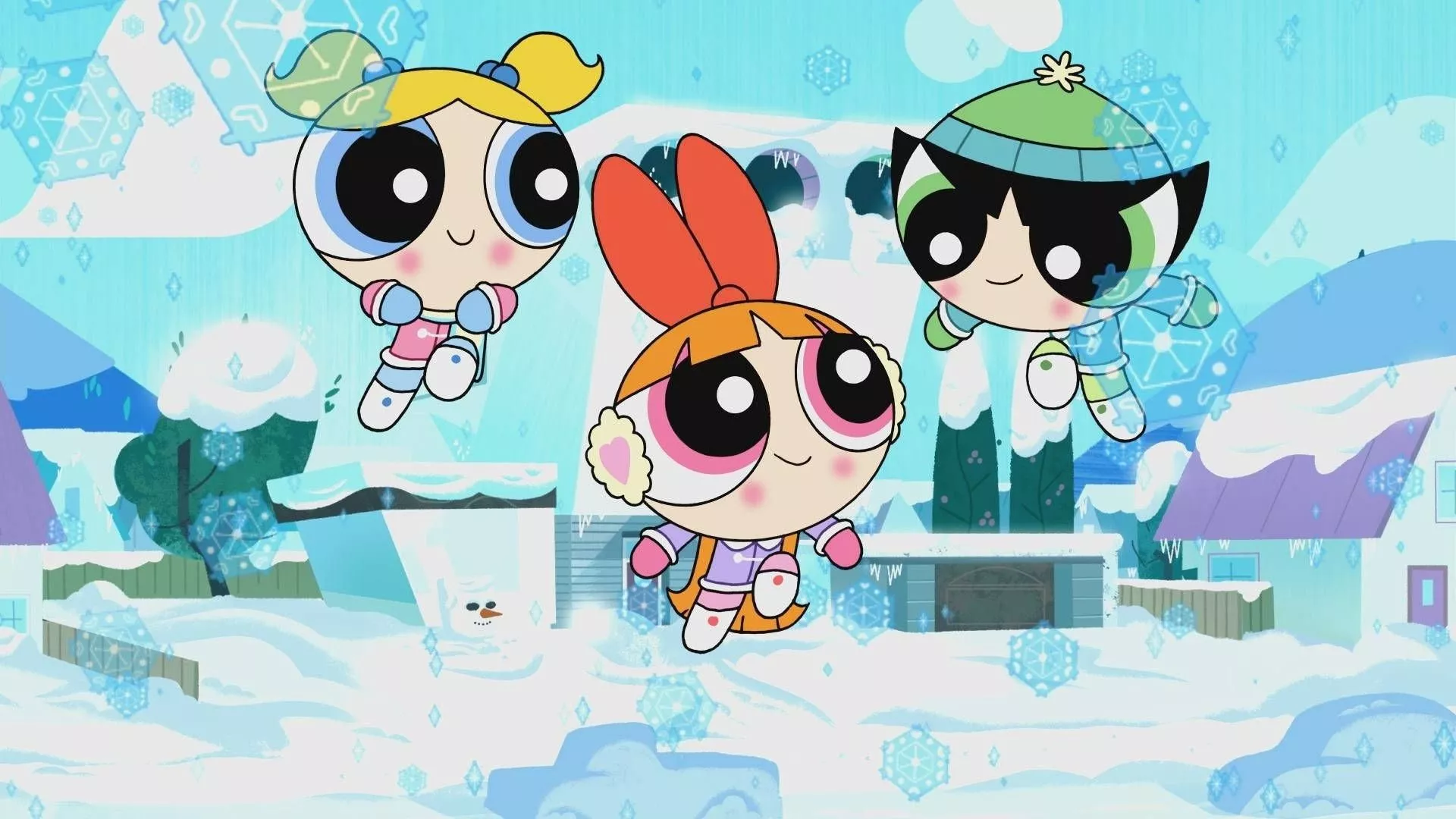 The Powerpuff Girls Christmas Wallpapers - Wallpaper Cave