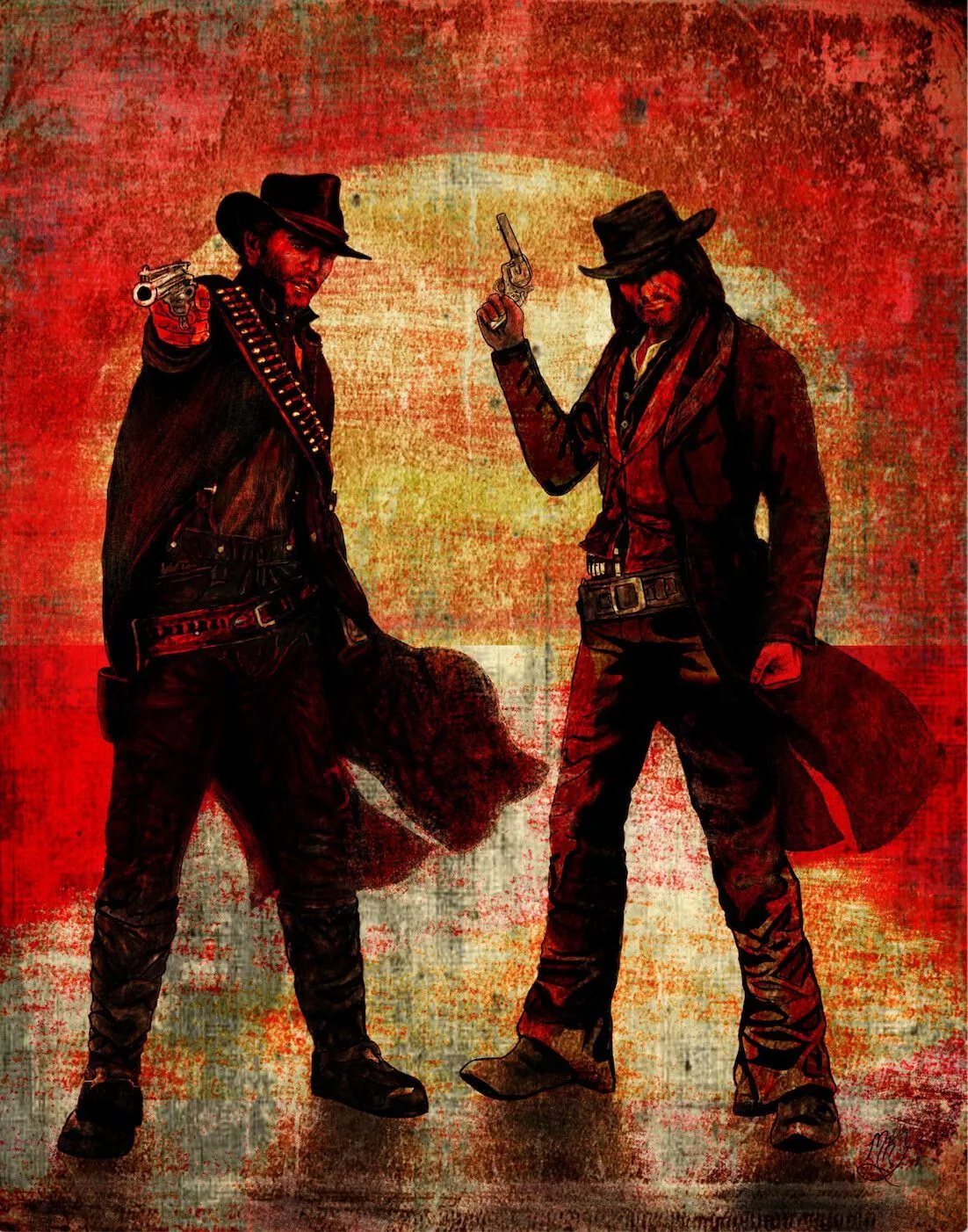 Arthur Morgan And John Marston Wallpapers - Wallpaper Cave