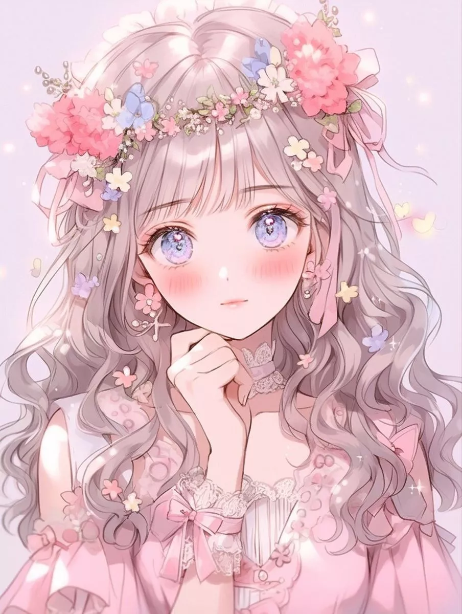 Pink Anime Girl Phone Wallpapers - Wallpaper Cave